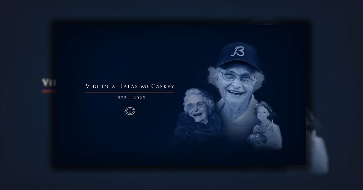 Bears owner Virginia McCaskey dies at 102
