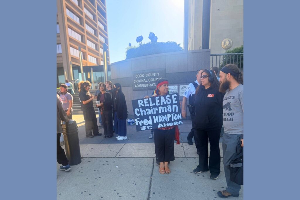 Hampton Jr. Freed from County Jail: Fred Hampton Jr.